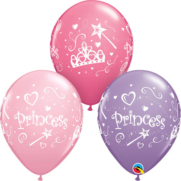 11''28 cm Princess Latex Baloni
