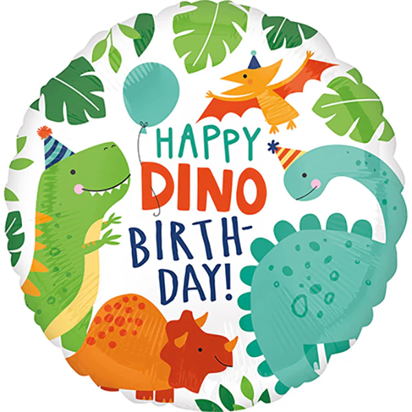 Dino-Mite Party Folija Balon