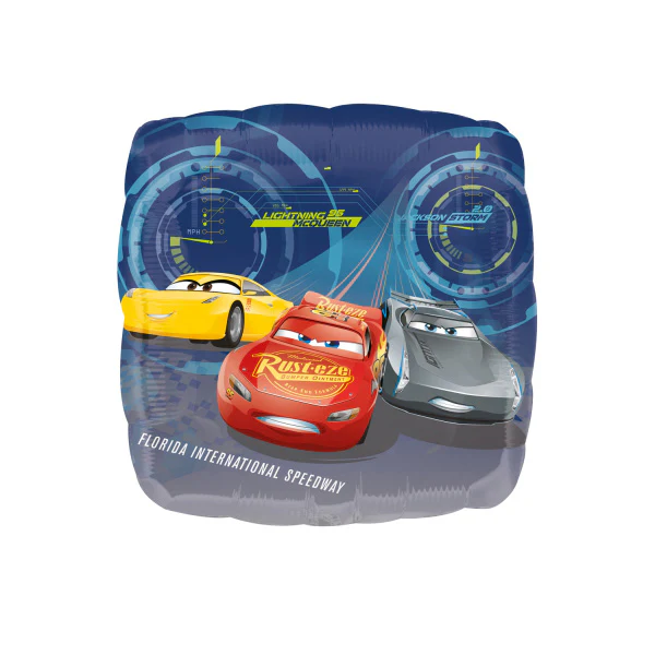 18"46 cm Cars 3 Lightning Mcqueen folija balon