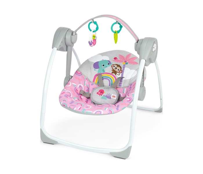 KIDS II INGENUITY LJULJASKA - PINK PARADISE™ 0-9M