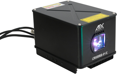 Ibiza LZR5000RGB-IP-FC vodootporni laser u flightcase kućištu