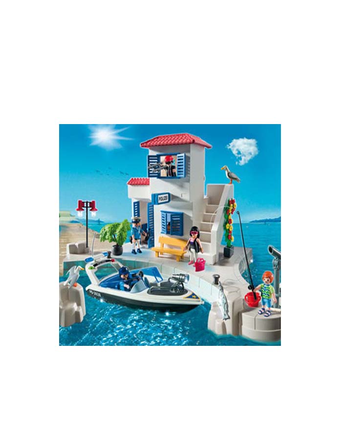 PLAYMOBIL SEASIDE POLICE OFFICE Pertini