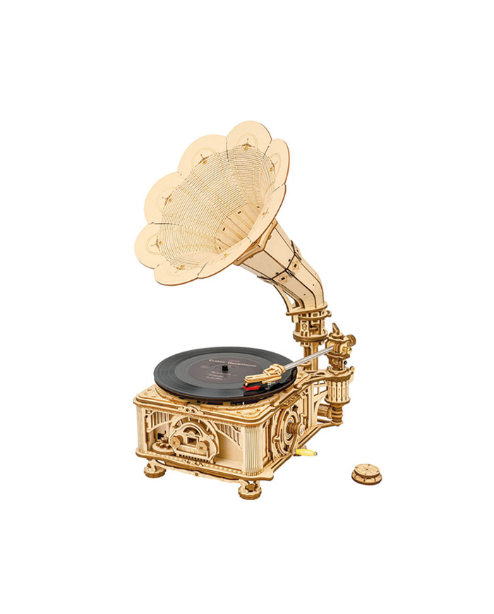 DEČJA IGRAČKA MAKETA CLASSIC GRAMOPHONE Robotime