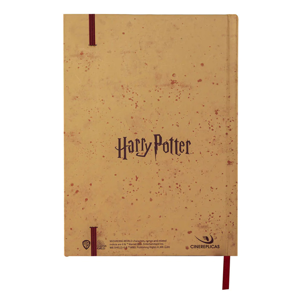 Harry Potter - Notebook With Foldable Marauder's Map
