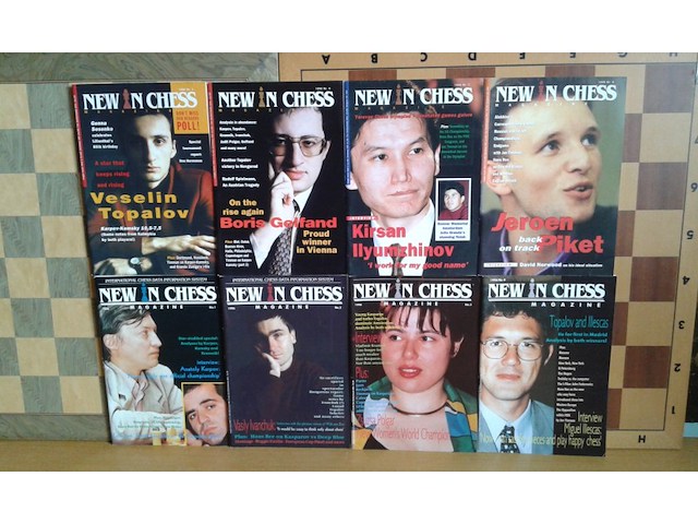 New in Chess Magazine 1996 god (komplet) sah