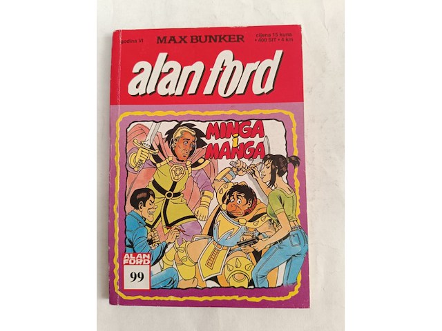 (0172) Alan Ford 99 Minga i Manga