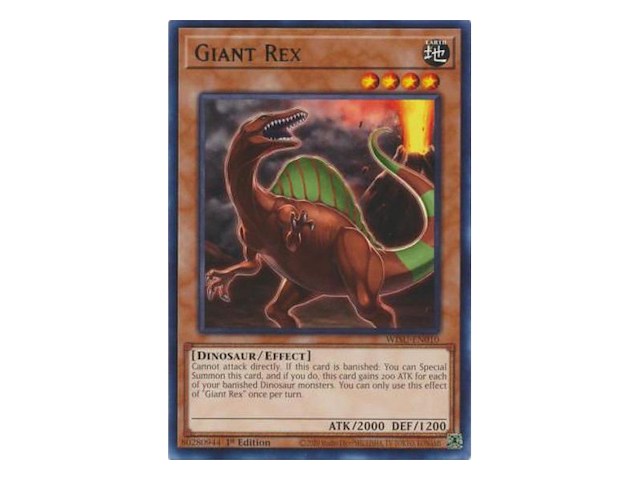 Yu-Gi-Oh! Giant Rex - WISU-EN010