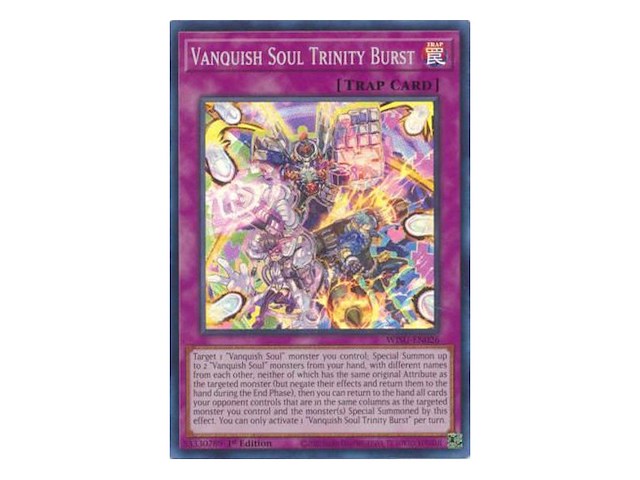 Yu-Gi-Oh! Vanquish Soul Trinity Burst - WISU-EN026