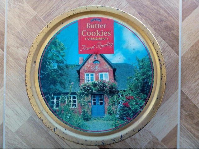 Stara limena kutija - Butter Cookies Finest Quality