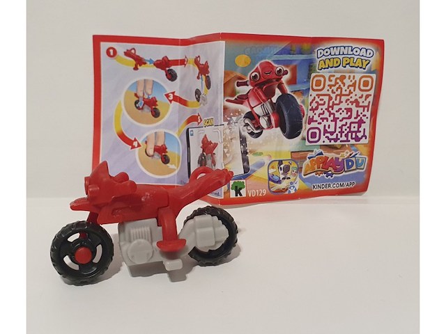 Kinder surprise, crveni motor VD129