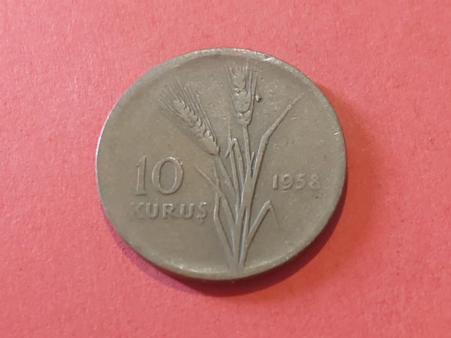 Turska  - 10 kurus 1958 god