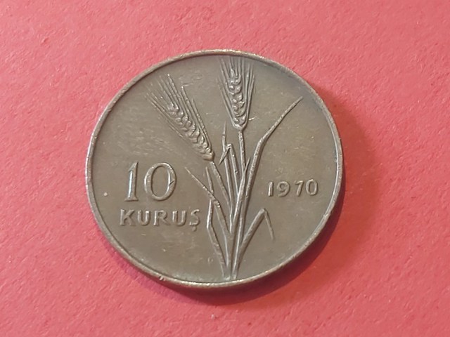 Turska  - 10 kurus 1970 god