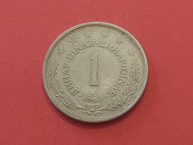 SFRJ  - 1 dinar 1980 god