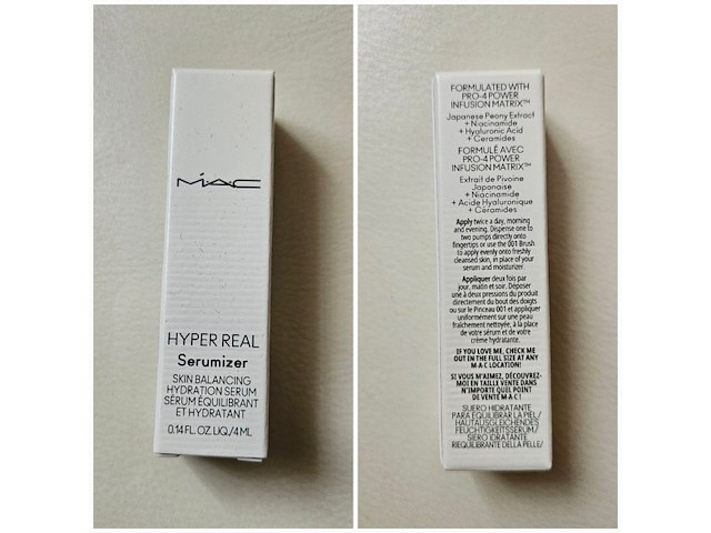 MAC Hyper Real Serumizer Skin Bal. hid. serum, nov