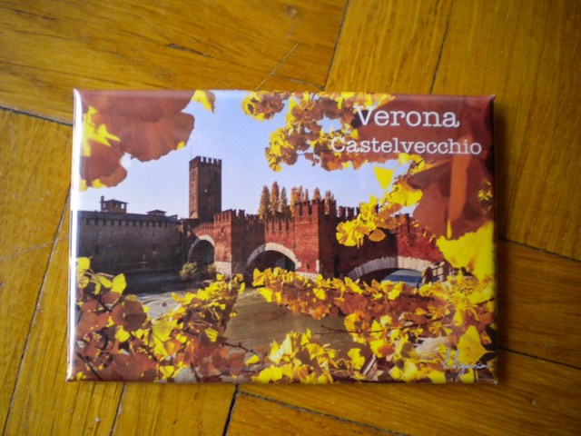 VERONA Castelvecchio, magnet za frizider