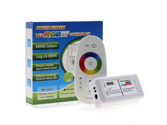 RGBW Dimmer Kontroler 12-24V/24A 2.4G RF Wireless Touch