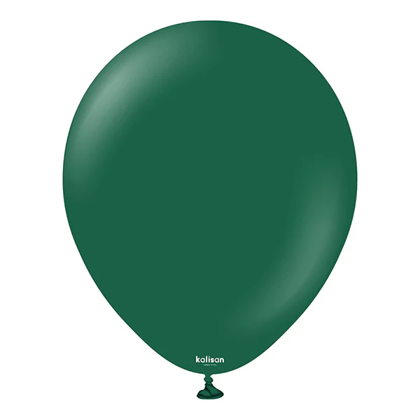 Standard Dark Green Latex Baloni