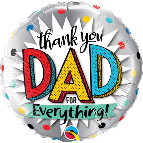 Thank You Dad For Everything Folija Balon