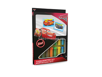 Red Castle Kreativni set Slikanje peskom Cars 254642