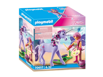 Playmobil Fairies Vila ukrašava jednoroga 70657 - 35041