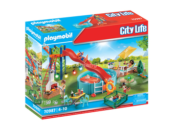 Playmobil City Life Zabava na bazenu 70987 - 34378