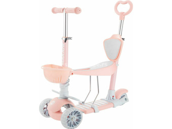 Kikka Boo Dečiji trotinet Makani BonBon 4in1 Candy Pink KKB90098