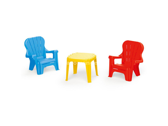 Dolu Dečiji baštenski set sto sa stolicama 030078