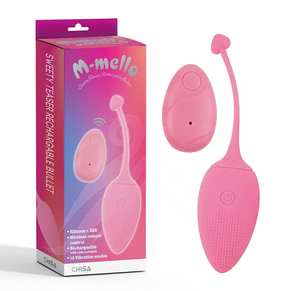 Heart Waves Bullet Vibrator-Pink