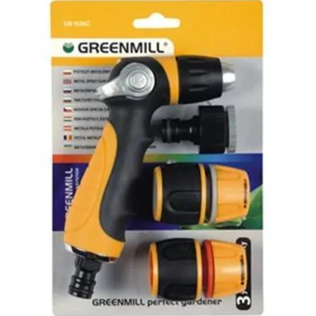 Set prskalica sa spojkama GB1626C Greenmill
Set prskalica sa spojkama GB1626C Greenmill