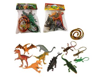 ***Set plastinih figurica dinosaurusa i gmizavaca