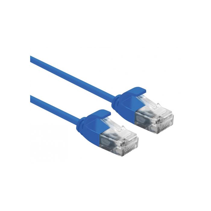 Secomp Roline 21.15.3941-100 mrežni kabl Cat6a 0.3m UTP plavi