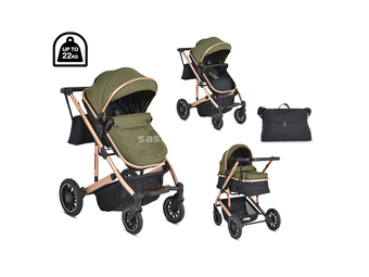 Cangaroo Kombinovana kolica za bebe Thira Green CAN6052