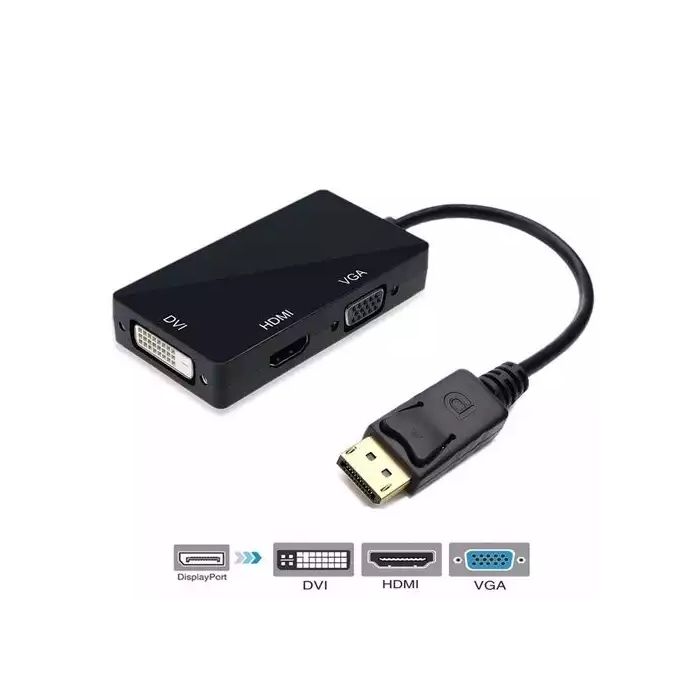 Adapter - Konverter Displayport - HDMI/VGA/DVI KT-D2HVD-59 Velteh