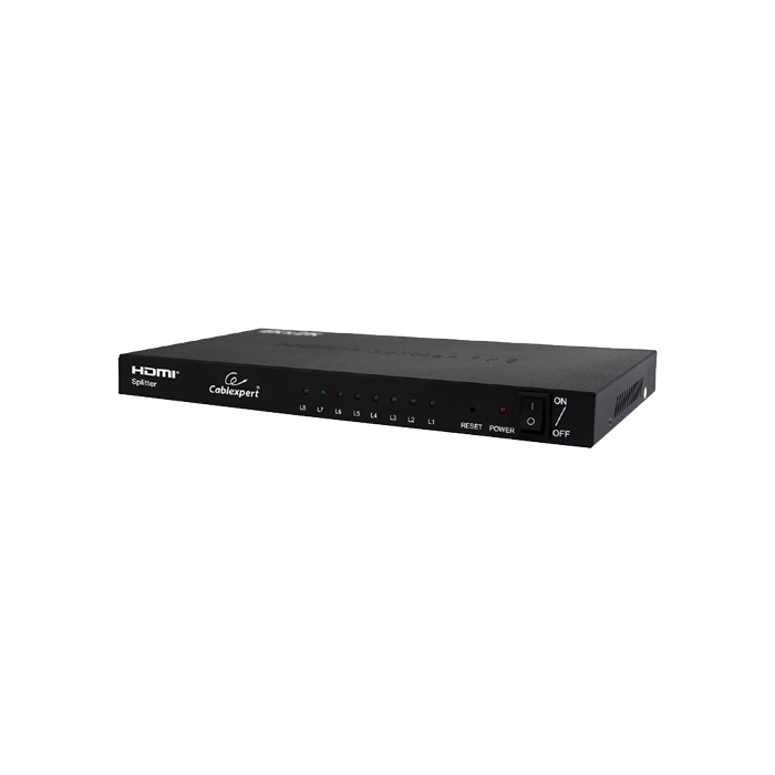 Oprema za A/V GEMBIRD HDMI spliter, 8 portova - DSP-8PH4-03