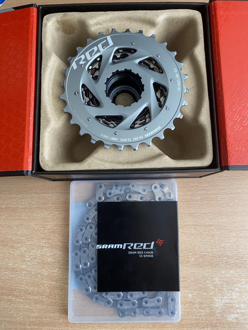 Sram Red XG-1290-D1 10-28 + sram Red lanac 12 sp