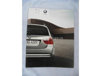 Prospekt BMW serija 3 touring, 67 str, A4, meke korice, 2006god.