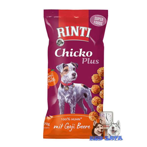 Rinti Chicko Plus Poslastice Za Pse, Piletina i Godži 70g