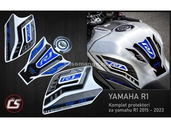 Stikeri - Yamaha R1 Komplet protektori -High quality - 2313