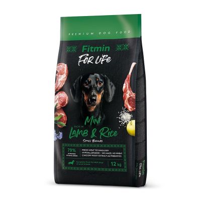 Fitmin Dog For Life Mini Jagnjetina & Pirinač 12kg