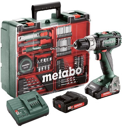 Metabo Aku. busilica zavrtac BS 18 L SET sa priborom