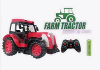 Traktor na daljinsko upravljanje crveni