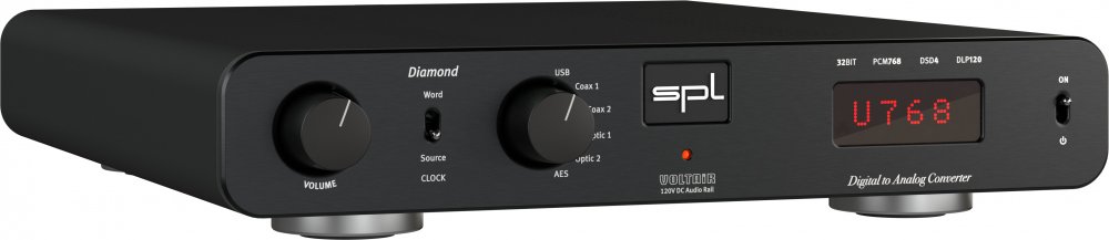 SPL Diamond Black Dac-Pretpojačalo