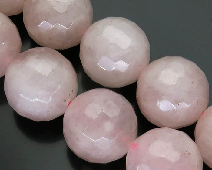 KAM14_Rose Quartz 14mm – Facetovani (kom)