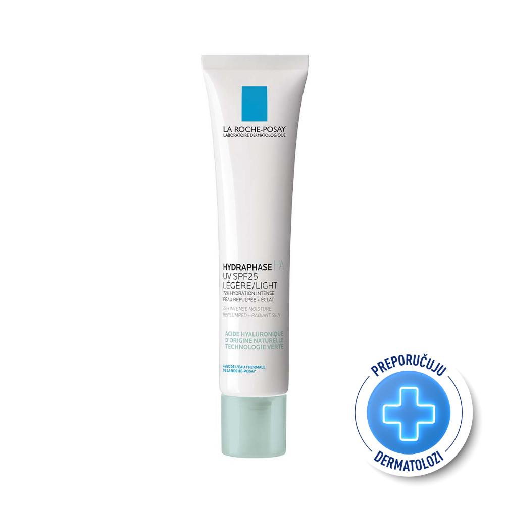 La Roche-Posay Hydraphase lagana krema sa HA SPF 25+ 40 ml