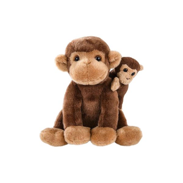 Plisana igracka Majmun sa majmuncetom, 30cm, 70951