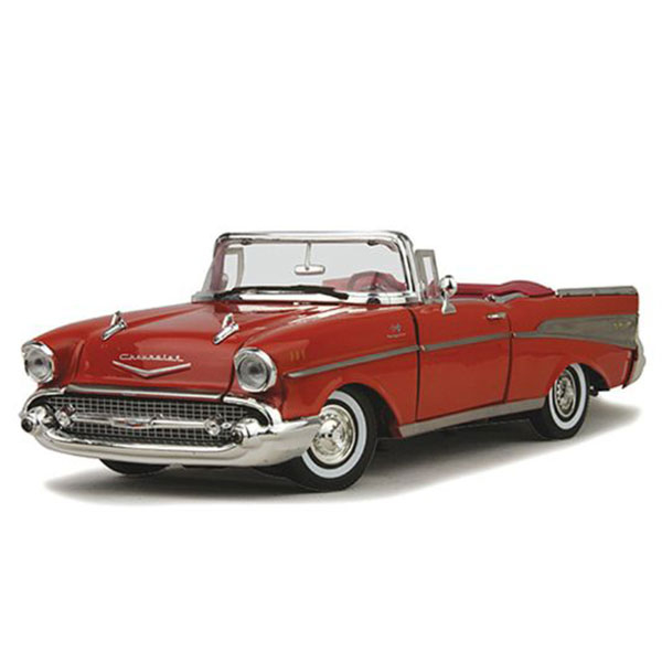 Metalni auto CHEVY Bel Air, Red, 1:18, Motormax