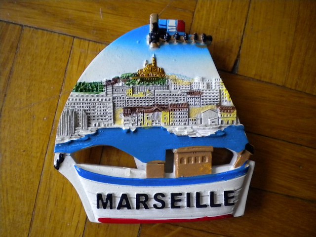 MARSEJ Marseille, magnet za frizider (2)