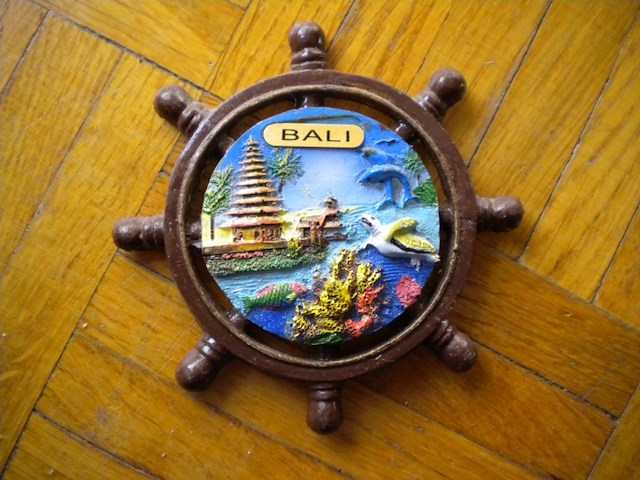 BALI, Indonezija, magnet za frizider