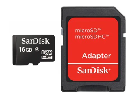 SanDisk MicroSD (SDSDQM-016G-B35A) 16GB Class 4 + adapter memorijska kartica