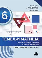 Темељи матиша 6 додатно наставно средство за наставу математике у 6. разреду основне школе